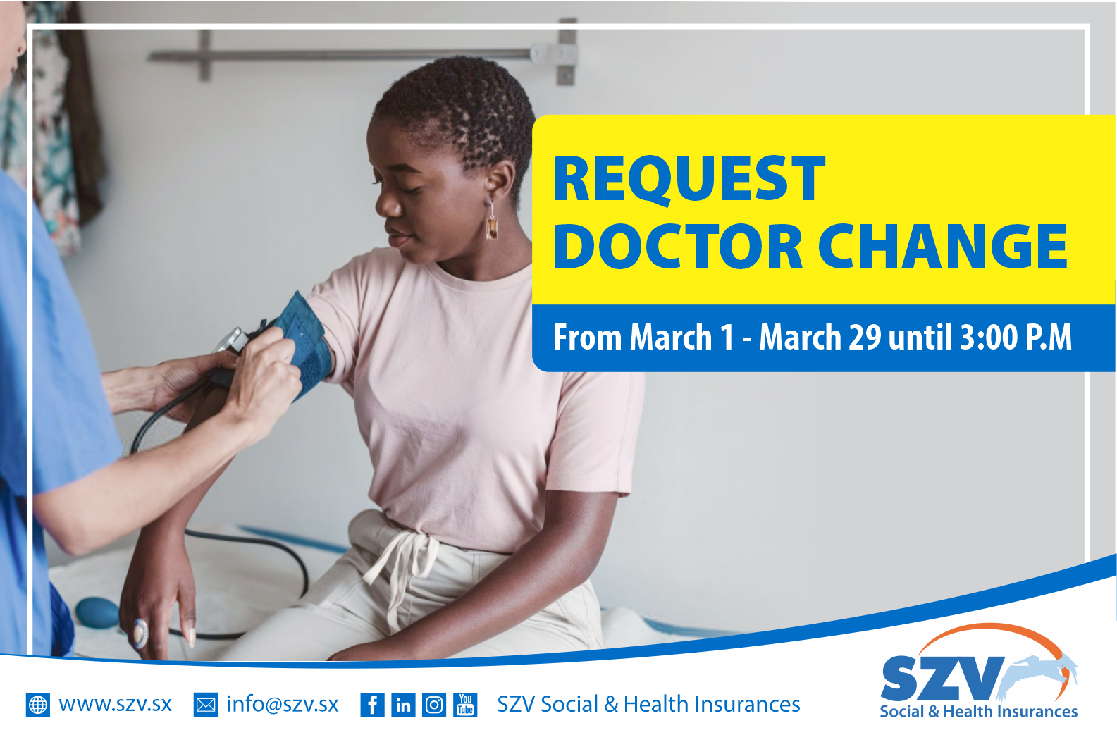 REQUEST DOCTOR CHANGE - MARCH 2024
