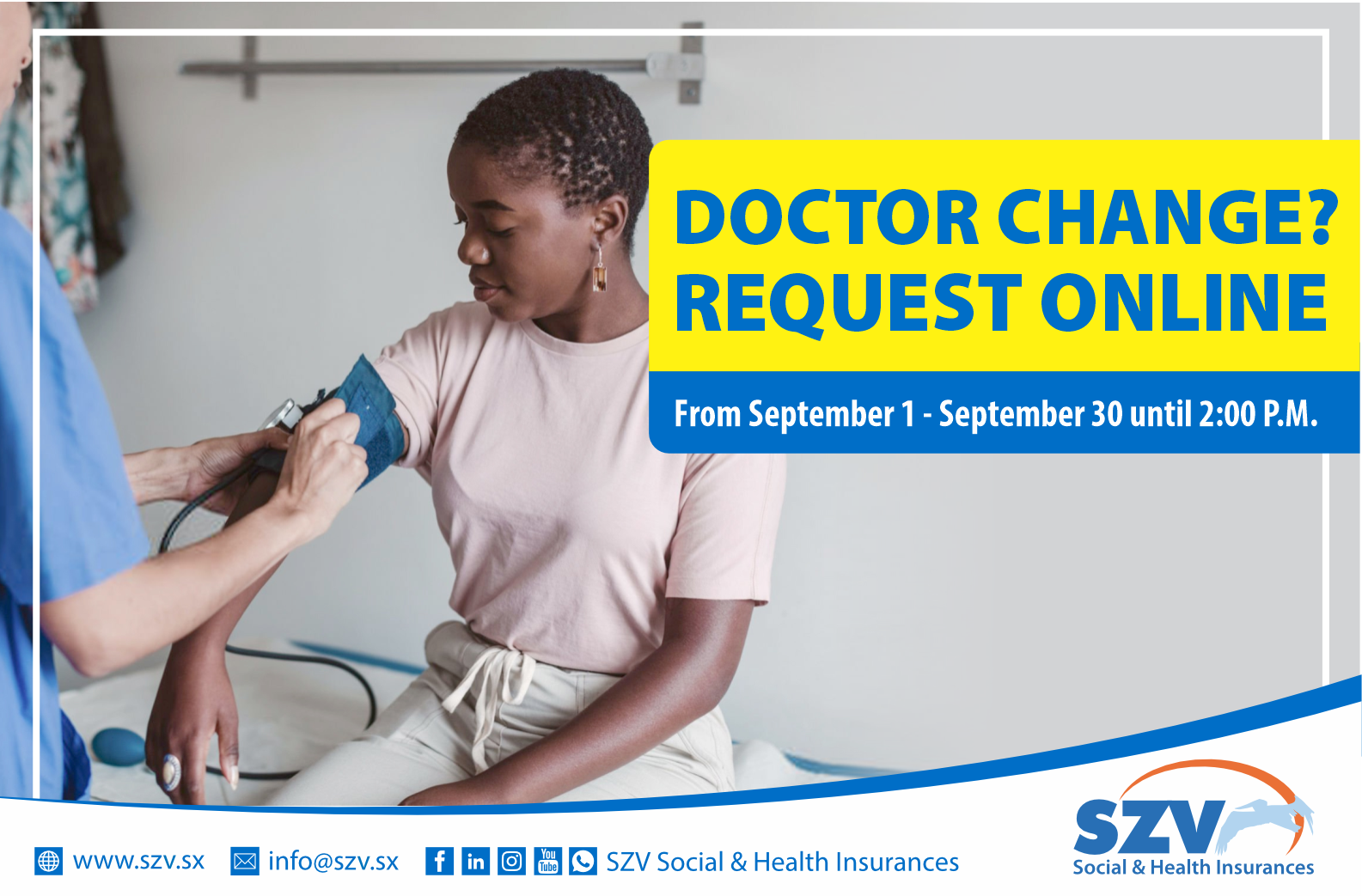 REQUEST DOCTOR CHANGE - SEPTEMBER 2025